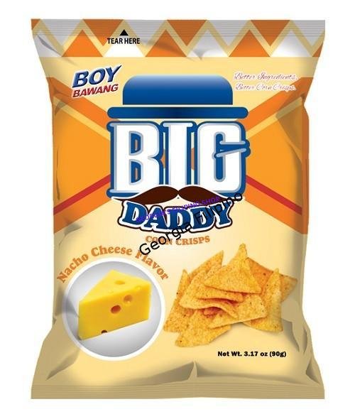 Boy Bawang Big Daddy Corn Crisps – Cheese | Georgia's Filipino Shop
